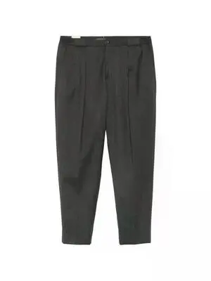 BRIGLIA 1949 Portobellos Pleated Straight-leg Trousers - Grey