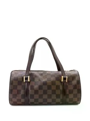 LOUIS VUITTON Damier Papillon 26 Handbag - Brown