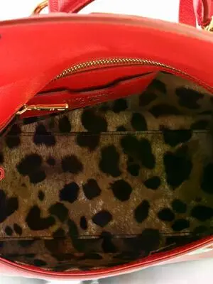 Dolce & Gabbana Miss Sicily Bag Printed Leather Medium Satchel