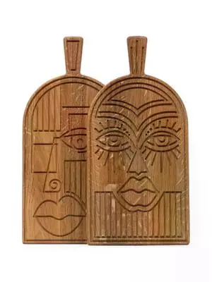 WOODSEA Mask Serving Board