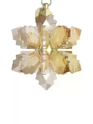 SWAROVSKI Annual Edition 3d Snowflake-motif Faceted Ornament