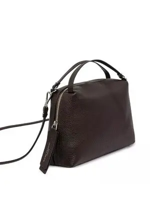 GIANNI CHIARINI Alifa Pebbled-leather Shoulder Bag