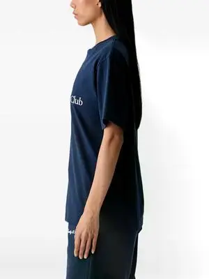 Sporty & Rich Logo-print Cotton T-shirt