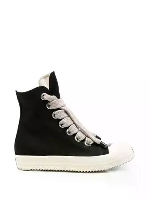 Rick Owens Jumbolace High-top Sneakers - Black