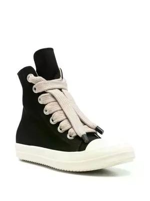 Rick Owens Jumbolace High-top Sneakers - Black