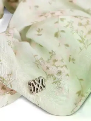 Sandro Floral Scrunchie