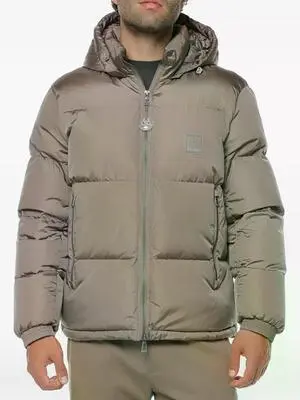 Armani Exchange Hooded Quilted Jacket