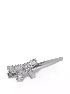Maje Rhinestone Bow Barrette