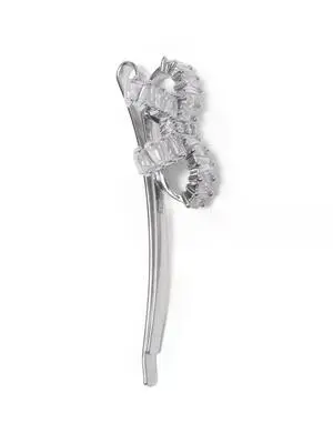 Maje Rhinestone Bow Barrette