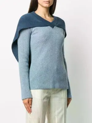 JW Anderson Cape Knitted Jumper