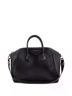 Givenchy Antigona Bag Leather Medium Satchel - Black