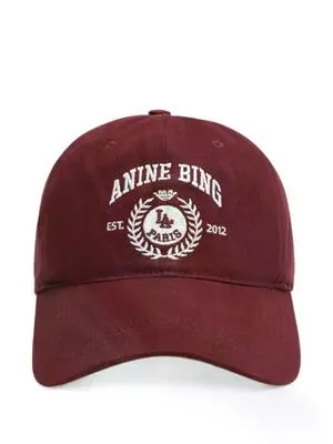 ANINE BING Jeremy Baseball Collegiate Cap - Red