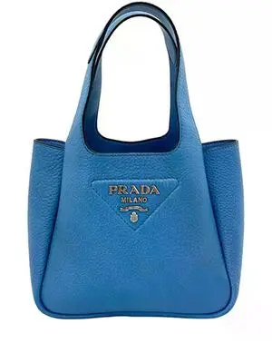 Prada 2010-2026 Vitello Daino Handbag - Blue
