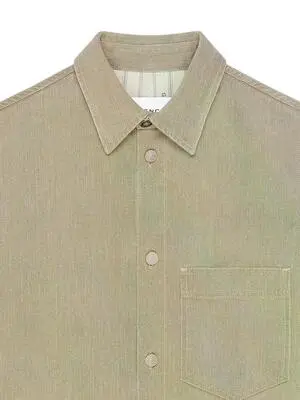 Givenchy Shirt In Beige Denim