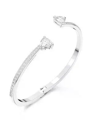 SWAROVSKI Mesmera Heart-motif Crystal-embellished Bangle