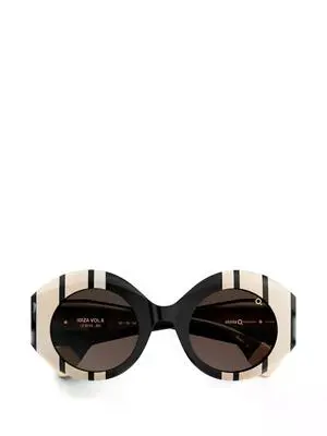 ETNIA BARCELONA Ibiza Striped Sunglasses - Black
