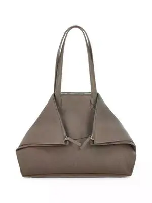AESTHER EKME Grained-leather Shoulder Bag - Neutrals