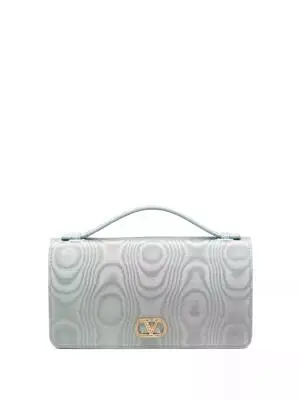 Valentino Garavani Logo-plaque Clutch Bag