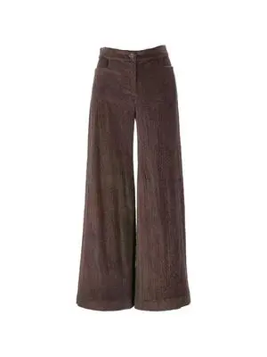 KRISTINA TI Corduroy Palazzo Trousers