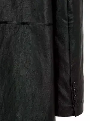 STUDIO TOMBOY Single-breasted Faux-leather Coat