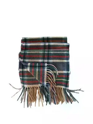 Polo Ralph Lauren Tartan-check Fringed Scarf