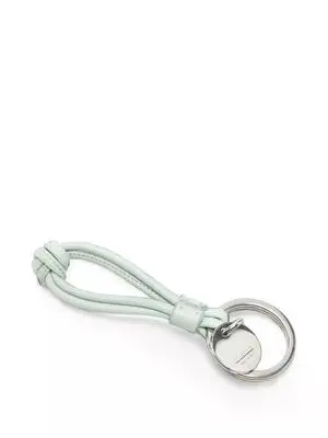 JIL SANDER Knot Loop Leather Keyring