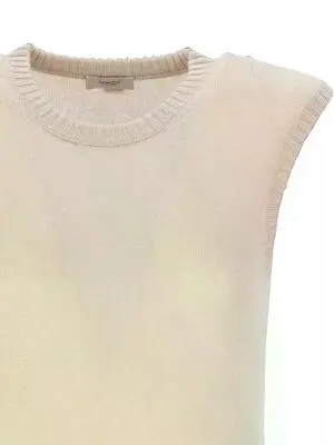 Agnona Ribbed-trim Sleeveless Sweater