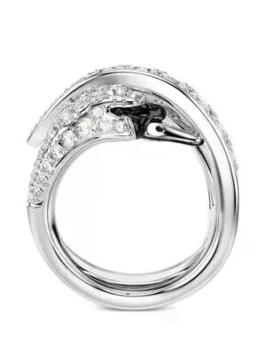 SWAROVSKI The Viena Swan Crystal-embellished Ring