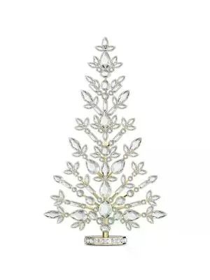 SWAROVSKI Gema Crystal-embellished Christmas Tree Ornament - Gold