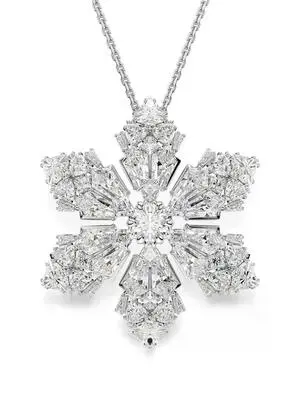 SWAROVSKI Idyllia Snowflake Pendant Necklace