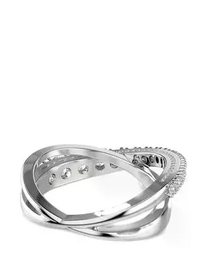 SWAROVSKI Crystal-embellished Crossover Ring
