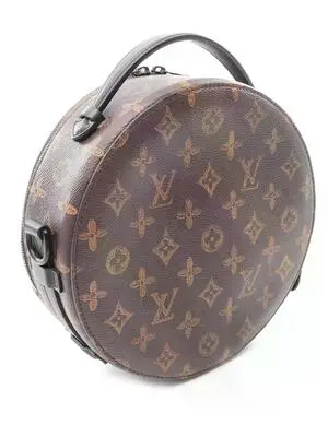 LOUIS VUITTON Monogram Wheel Box Satchel