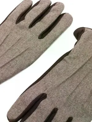 GRAN SASSO Panelled Elasticated-cuff Gloves