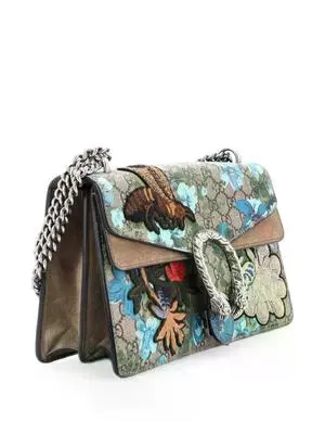 Gucci Dionysus Bag Embroidered Printed Gg Coated Canvas Small Shoulder Bag