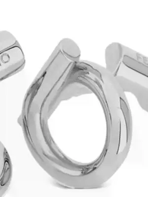 FERRAGAMO Gancini Cufflinks - Silver