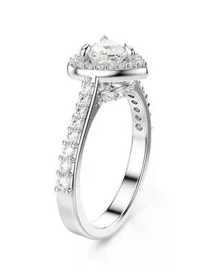 SWAROVSKI Una Angelic Heart-cut Crystal-embellished Ring
