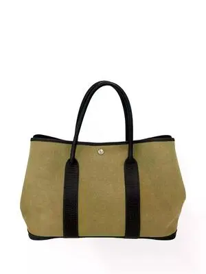 Hermès Toile And Negonda Garden Party 36 Tote Bag - Brown