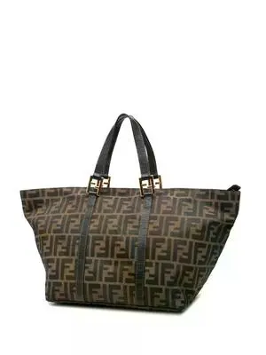 Fendi 20th Century Zucca Canvas Tote Bag