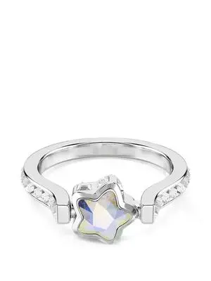 SWAROVSKI Chroma Star-motif Crystal-embellished Rings - Silver