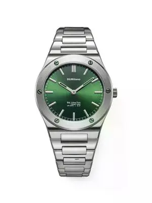 D1 MILANO Ultra Thin 37mm Watch - Green