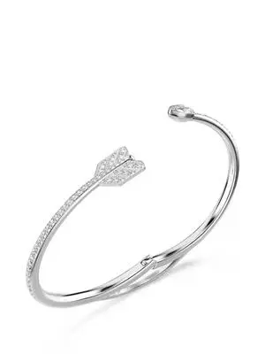SWAROVSKI Idyllia Arrow-motif Pavé Bangle - Silver