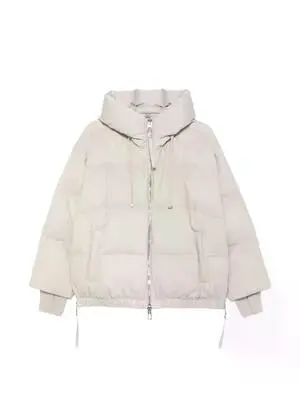 DUNO Quilted Hooded Puffer Jacket