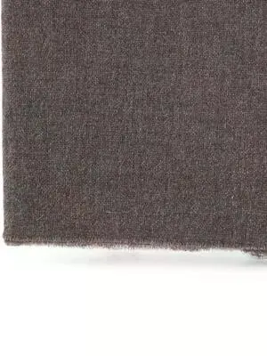 GRAN SASSO Fringed Metallic-thread Scarf