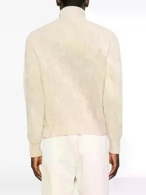 FORTELA Ribbed-knit Roll-neck Sweater