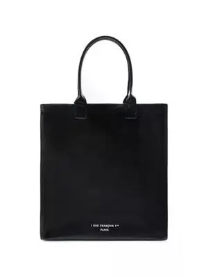 ANINE BING Leonie Coated Canvas Tote