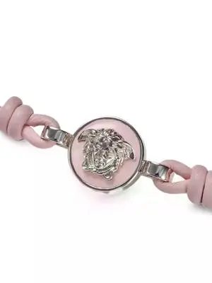 Versace Medusa Leather Bracelet