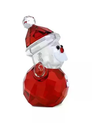 SWAROVSKI Holiday Cheers Faceted Santa Ornament - Red