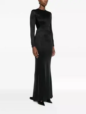 Co Cut-out Backless Maxi Dress - Black