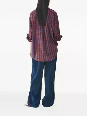 STUDIO TOMBOY Checkered Cotton Shirt