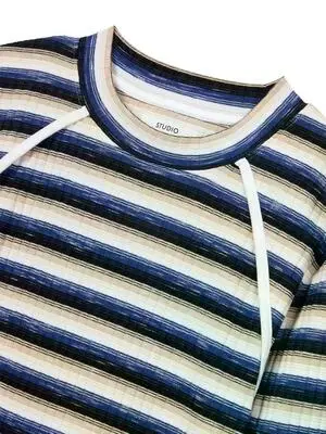 STUDIO TOMBOY Striped Slim-fit T-shirt